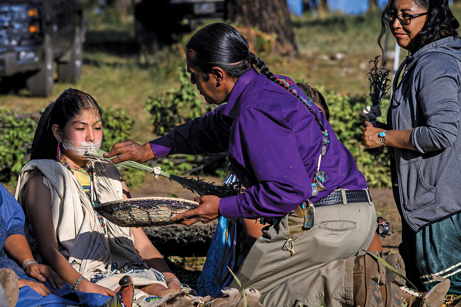 In Apache coming-of-age ceremonies, girls tap inner strength ...